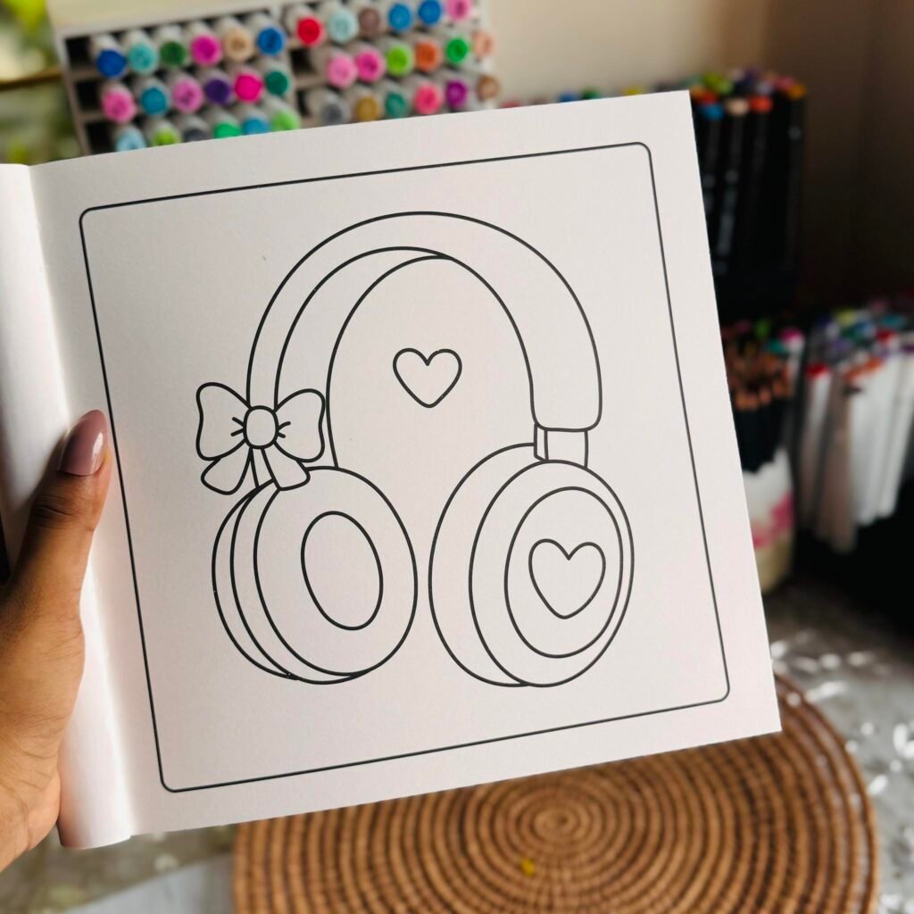 Simple & Cute Coloring Book (Beginner) - happytimebd.com